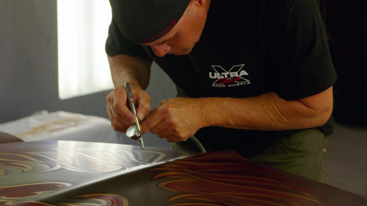 Handpainting a Trans Am Bird - Iron Resurrection | MotorTrend