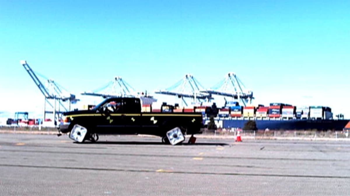 Square Wheels High Speed - MythBusters | Discovery