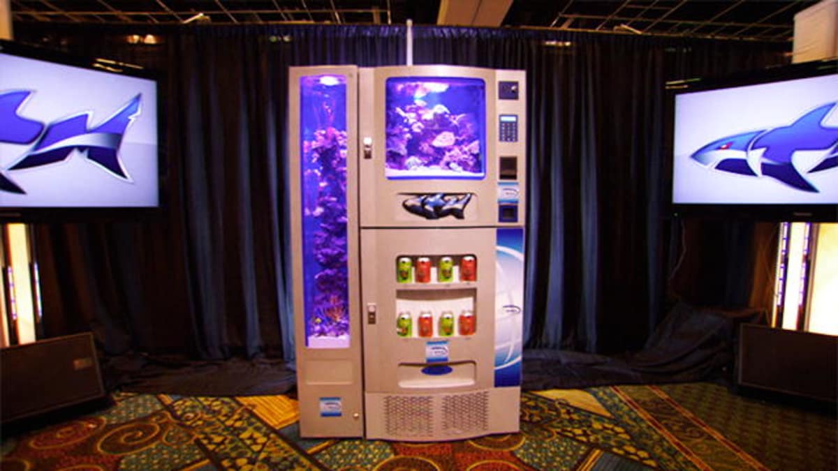 Reveal: Vending Machine Tank - Tanked | Animal Planet