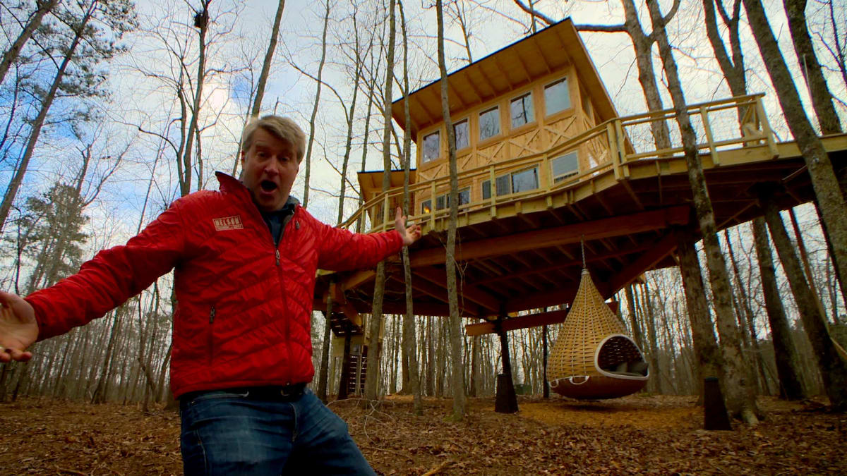 Behind the Build: Magical Modern Treehouse - Treehouse Masters | Animal ...