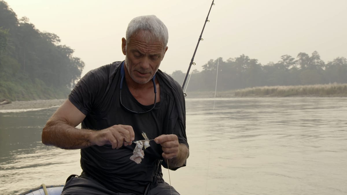 How to (Almost) Catch a Goonch Catfish - River Monsters | Animal Planet
