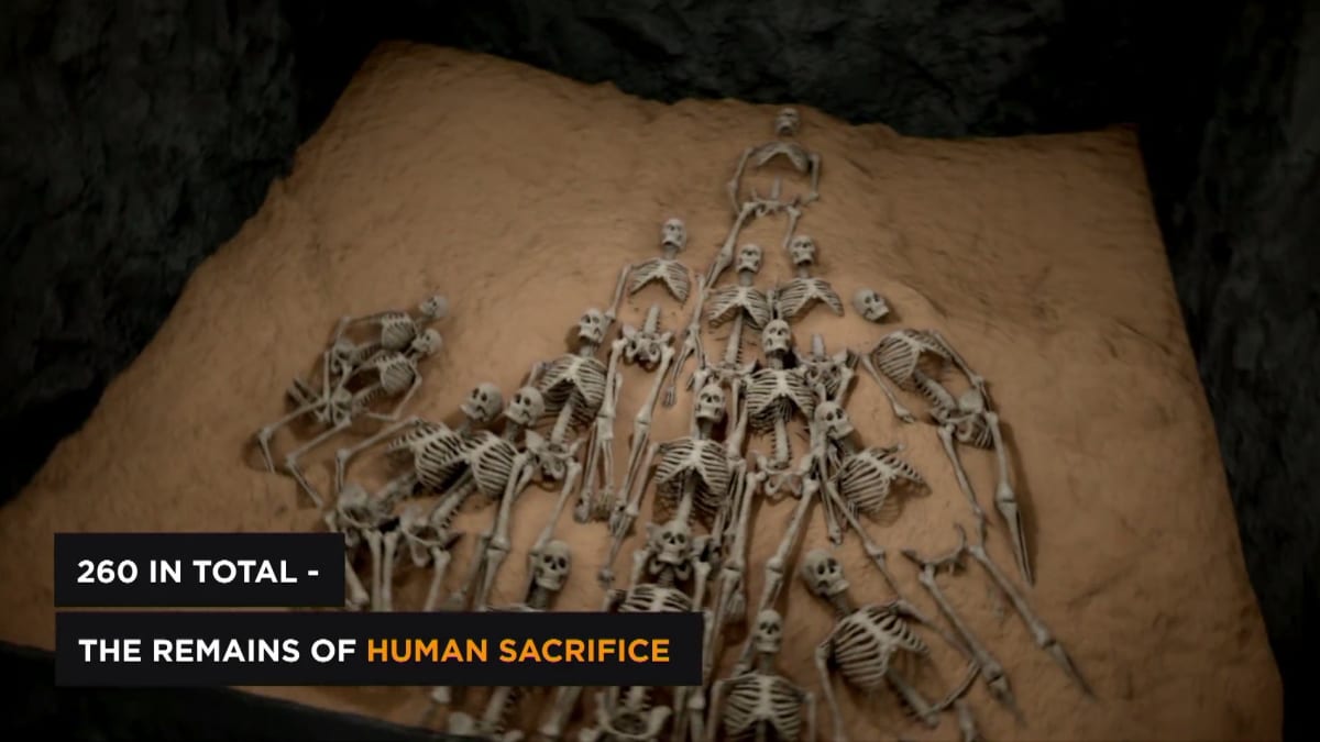 Skeletons of the Teotihuacan Pyramid - Unearthed | Science