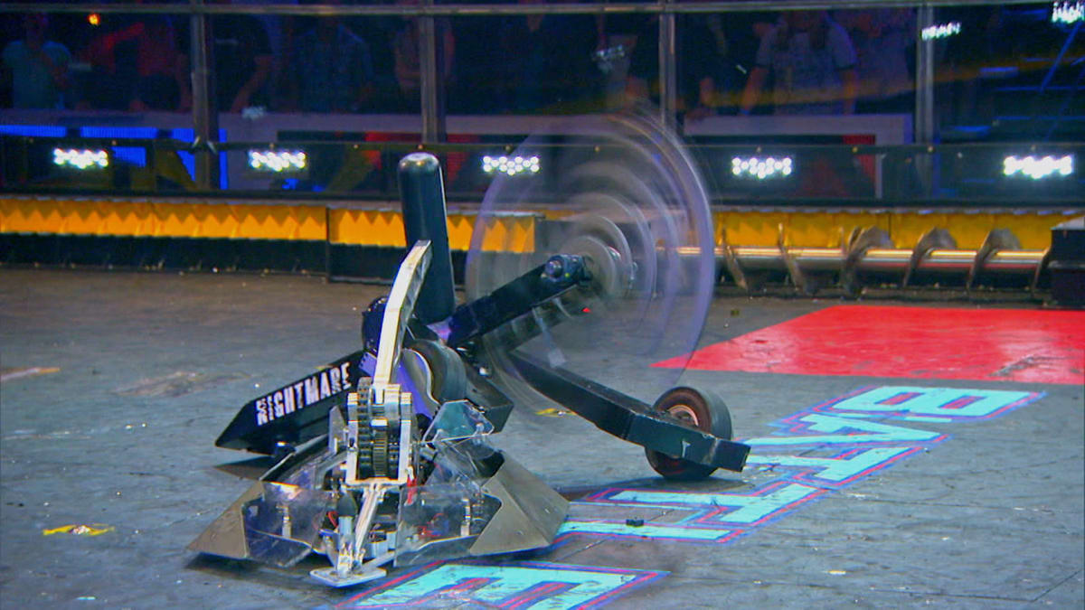 Beta vs. Nightmare - BattleBots | Science