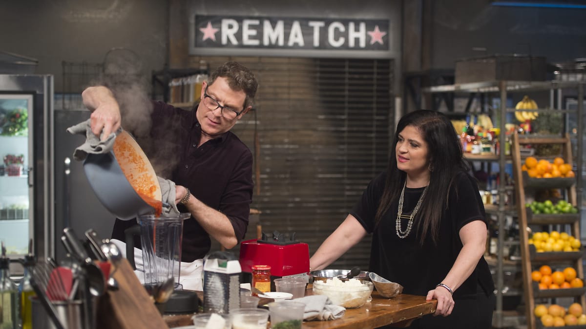 Never Give Up Beat Bobby Flay
