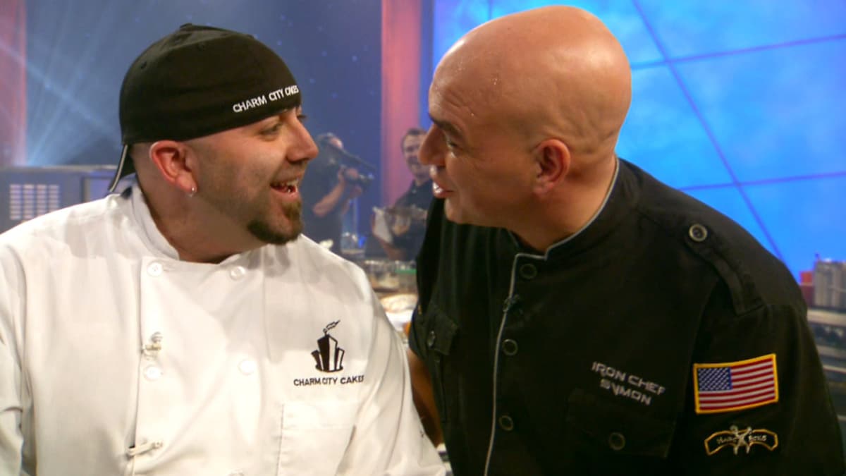 Symon vs. Goldman | Iron Chef America