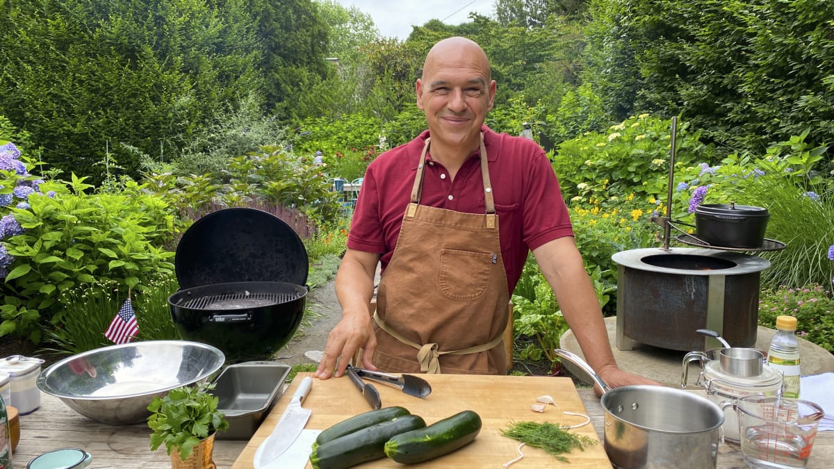 Family-Style Fish Fry | Symon's Dinners Cooking Out